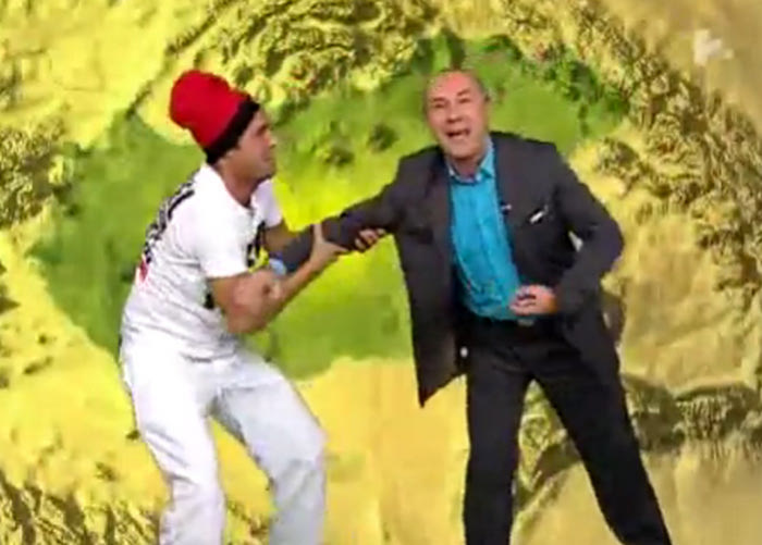 Ο Jimmy Jump διέκοψε δελτίο καιρού! | SPORT24