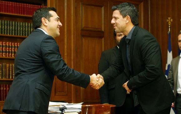 Συνάντηση Τσίπρα με τους πρωταθλητές Ευρώπης του 2004 | SPORT24