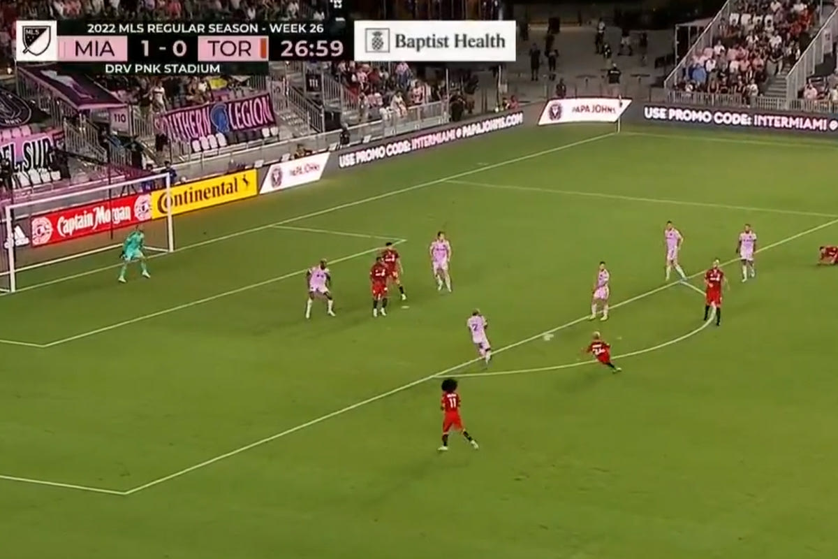 Ο Ινσίνιε έβαλε γκολάρα έξω από την περιοχή και έφτασε τα τρία τέρματα στο MLS | SPORT24