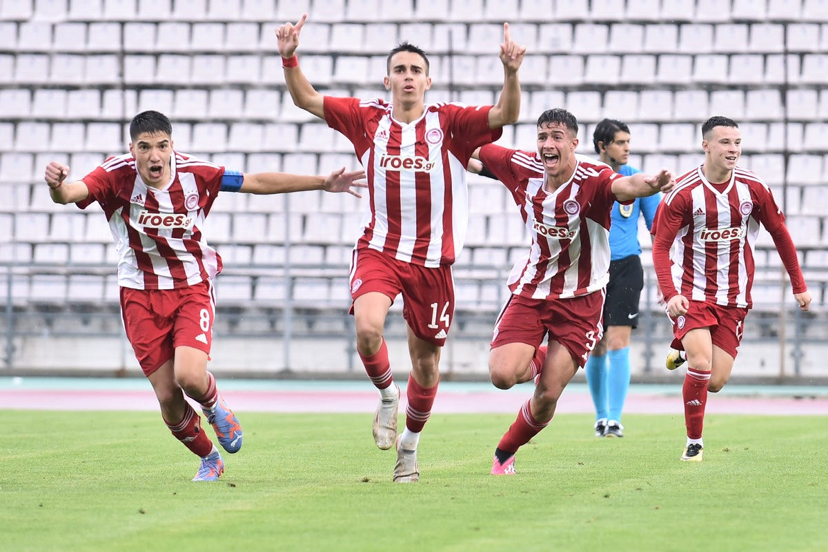 Πρωταθλητής Κ17 ο Ολυμπιακός, νίκησε 5-4 τον ΠΑΟΚ μετά από ματσάρα στην ...