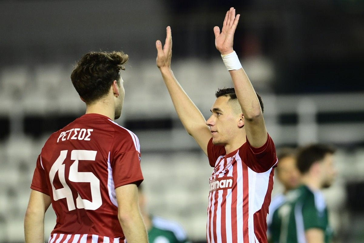 Ο Αλεξανδρόπουλος το 0-1 με υπέροχο κοντρόλ και σουτ, δεν πανηγύρισε το ...