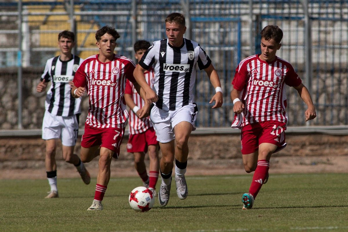LIVE Streaming ο τελικός της Super League Κ17 ΠΑΟΚ - Ολυμπιακός | SPORT24