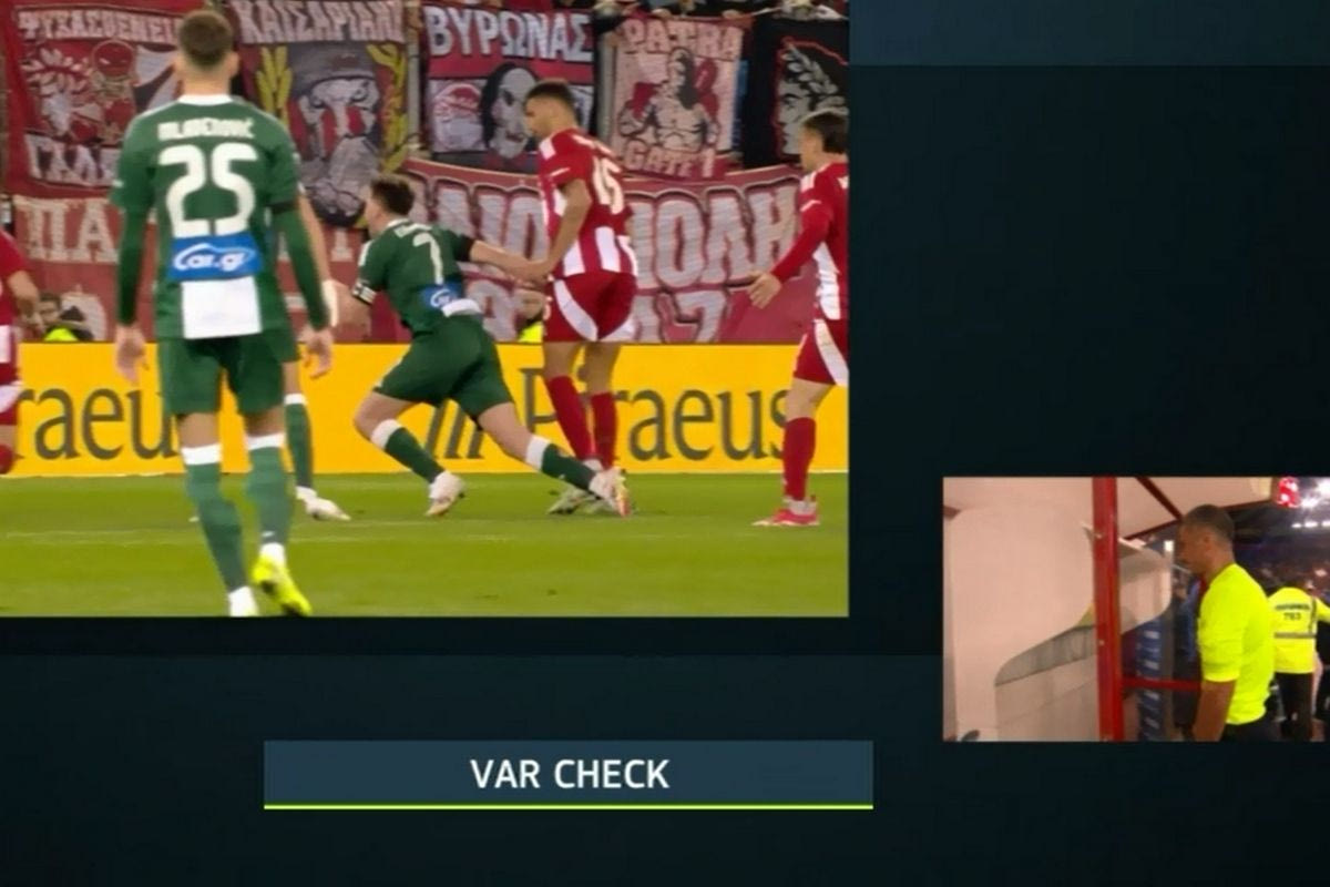 Ο Ιωαννίδης κέρδισε πέναλτι για πάτημα του Κάρμο μέσω VAR και νίκησε τον Τζολάκη για το 1-1 ...