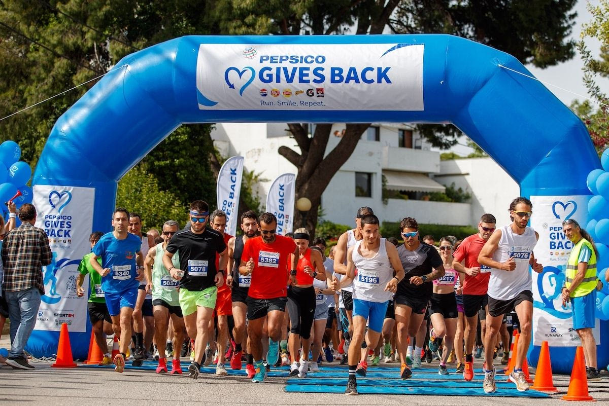 "PepsiCo Gives Back – Run. Smile. Repeat.": Οι Αγώνες Δρόμου της ...