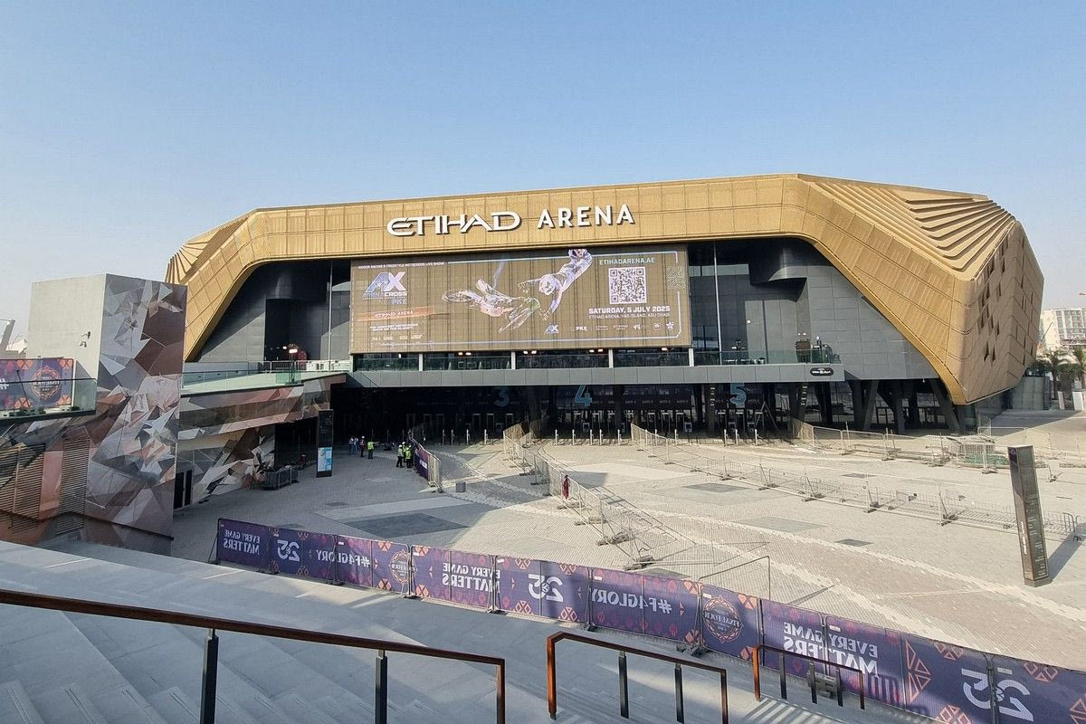 Final Four 2025, Άμπου Ντάμπι: Τα καρέ του SPORT24 από την Etihad Arena