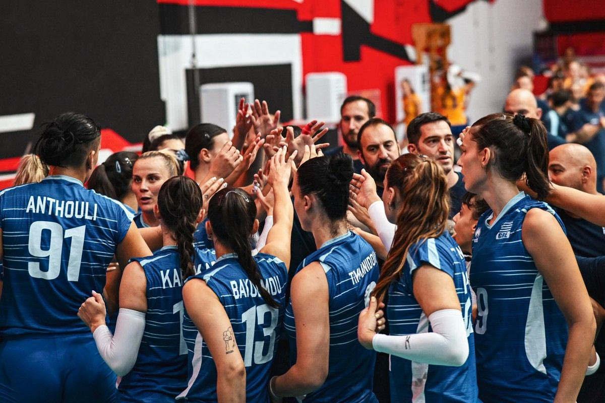 Ελλάδα - Σουηδία 3-1: Νίκη της Εθνικής βόλεϊ γυναικών στο πρώτο φιλικό ...