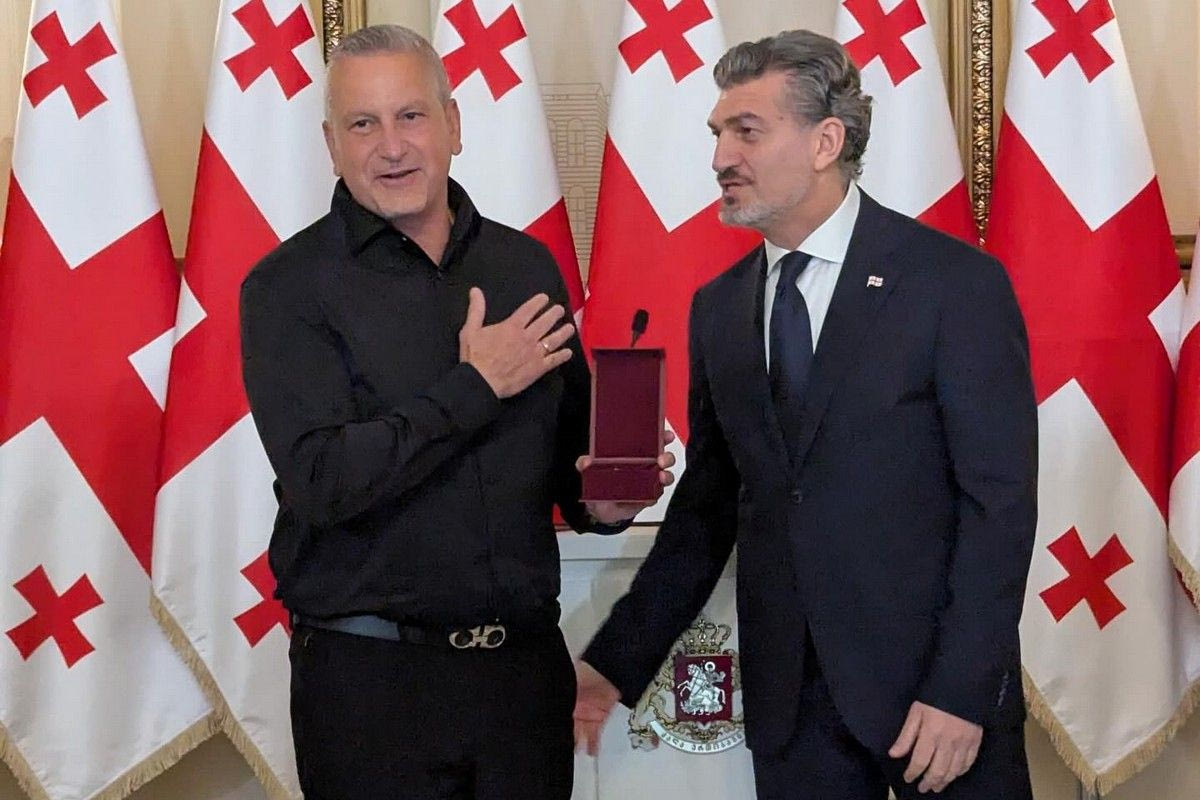 Η Γεωργία απένειμε στον Ηλία Ζούρο το "Τάγμα της Τιμής" για την ...