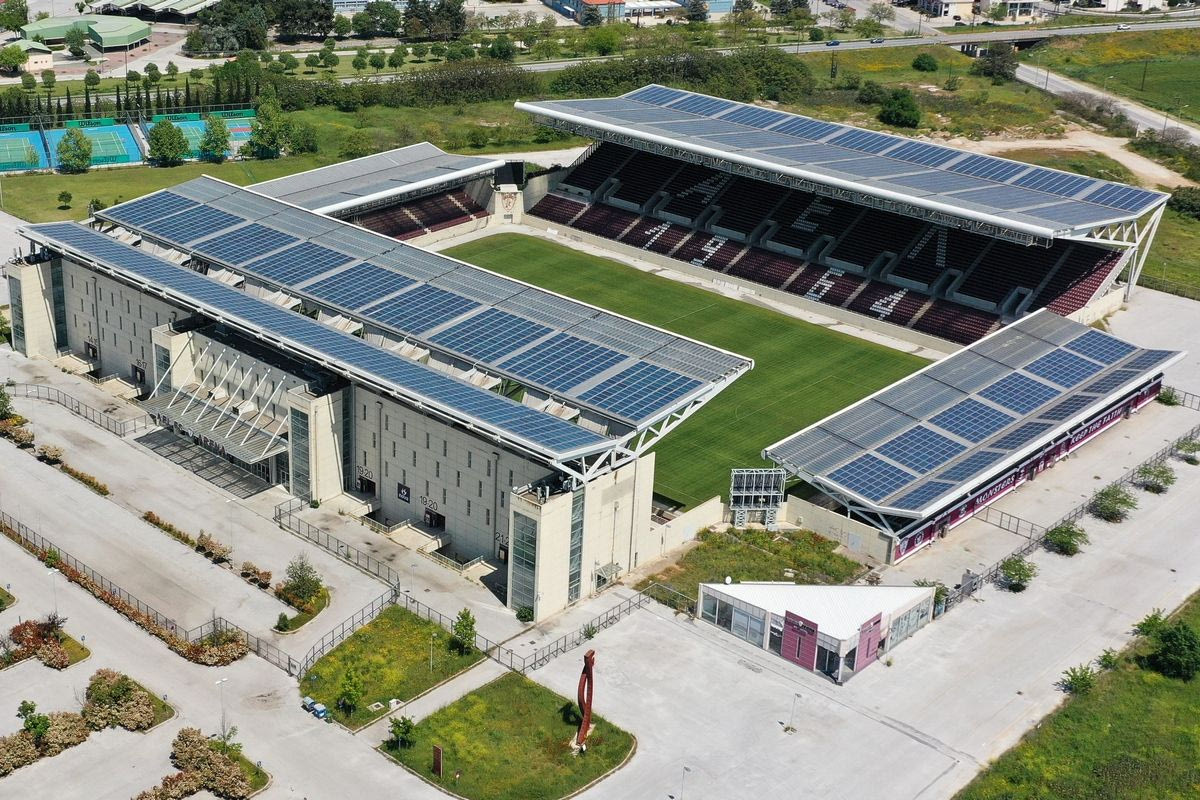 ΑΕΛ novibet: Πλήρως ανακαινισμένη η AEL FC ARENA λίγο πριν την πρώτη ...