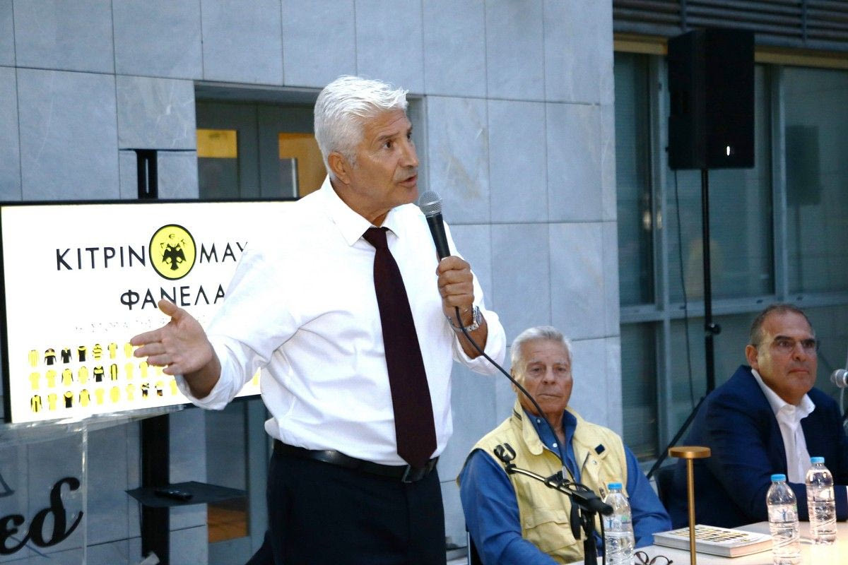 Στέλιος Μανωλάς: "Η ΑΕΚ έχει την πιο βαριά φανέλα στην Ελλάδα"