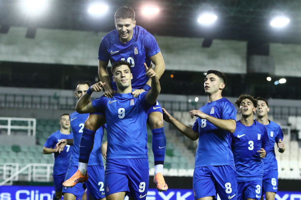 Κ21 Ελλάδα - Γεωργία 3-0: Πρώτη και αήττητη, διέλυσε τους Γεωργιανούς ...