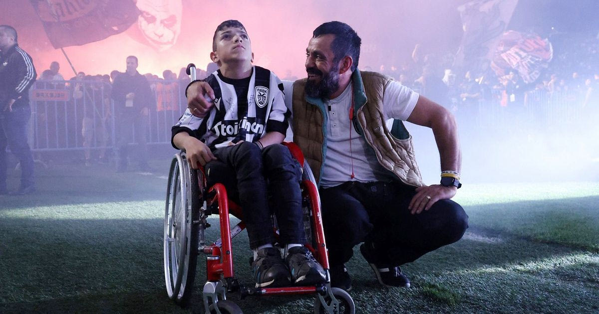 Συγκλονίζει ο μικρός Γιαννάκης: "Ο ΠΑΟΚ δεν είναι μόνο νίκες και ...
