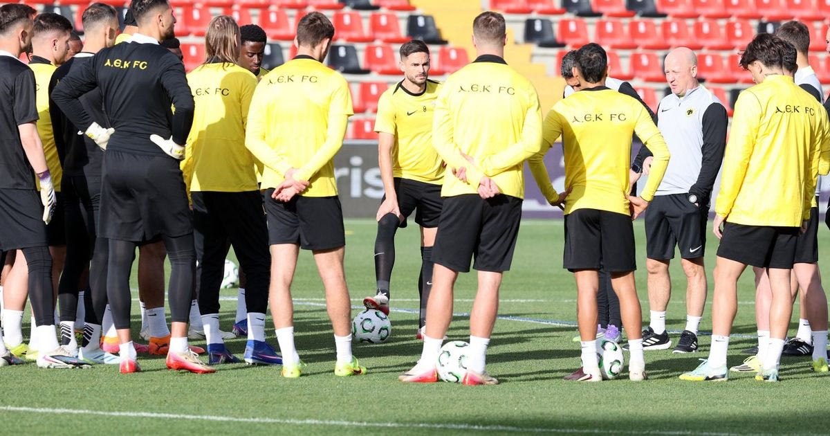 ΑΕΚ: Τα VIDEOS του SPORT24 από την προπόνηση της Ένωσης στο Βαγιέκας